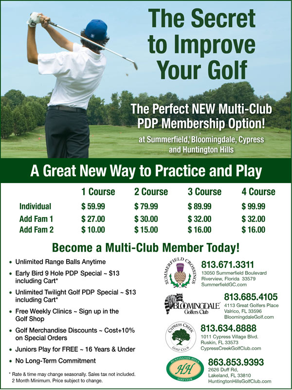 Player Development Program - Huntington Hills Golf & Country Club